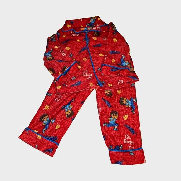 Nickelodeon | Pajamas | Y2k Kids Nick Jr Go Diego Go Boys Pajamas 8 ...